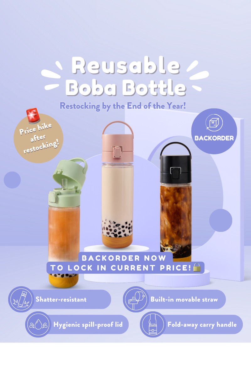 BobaMate® | DIY Boba Kits & World's Most Convenient Reusable Boba Cup